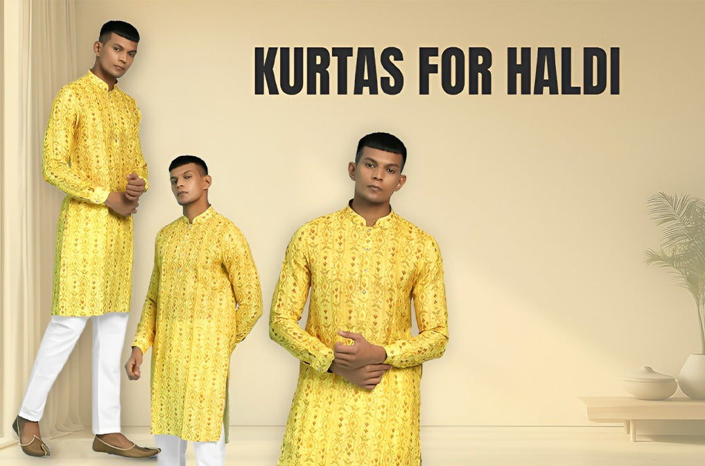 Stylish Kurtas for Haldi Ceremony - Men’s Collection - Essas Club