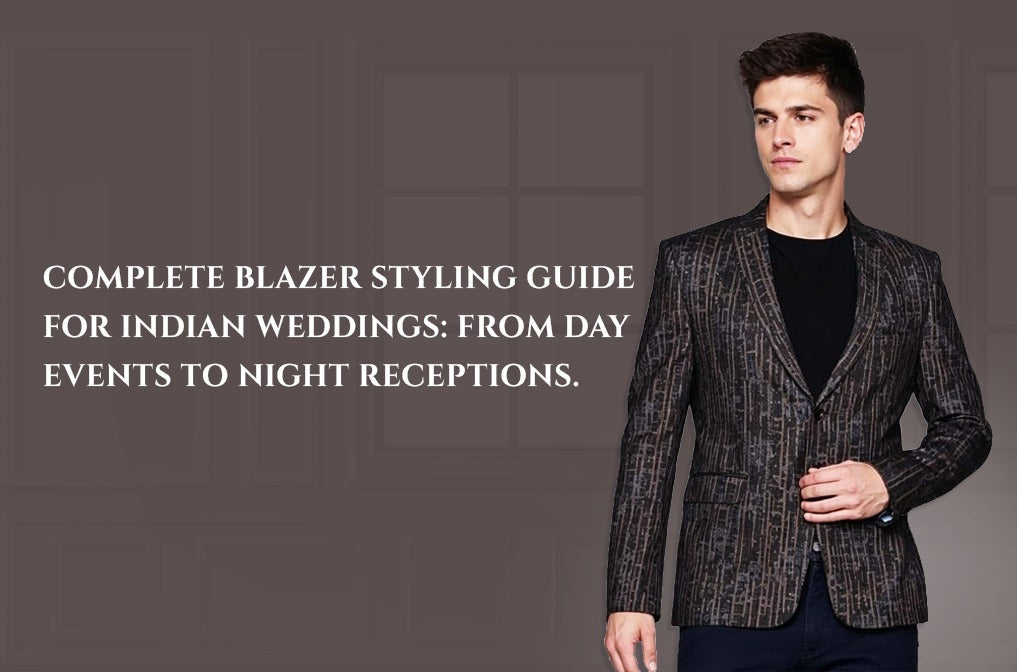 Complete Blazer Styling Guide for Indian Weddings: From Day Events to ...