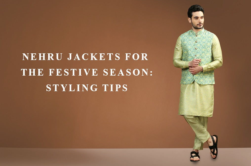 Nehru Jackets for the Festive Season: Styling Tips, Trending Patterns ...